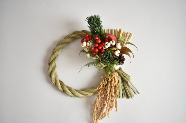 お正月飾り～輪～17 | iichi 日々の暮らしを心地よくするハンドメイドやアンティークのマーケットプレイス