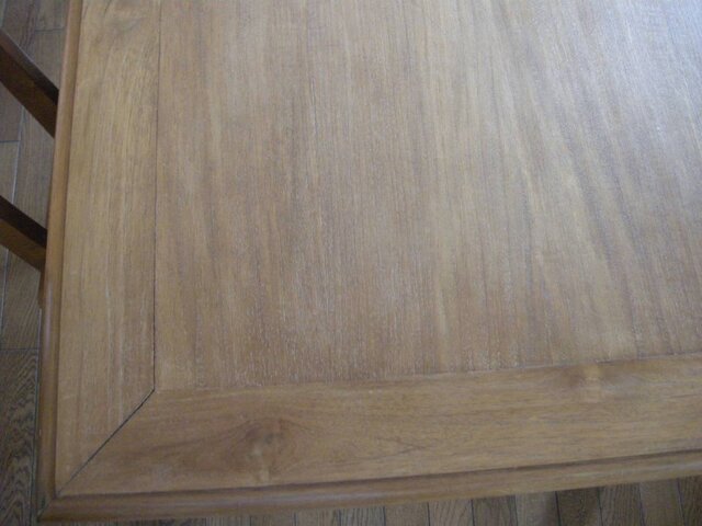 USED/無垢ダイニング テーブル Teak wood nature/Old type | iichi 日々の暮らしを心地よくするハンドメイドやアンティークのマーケットプレイス