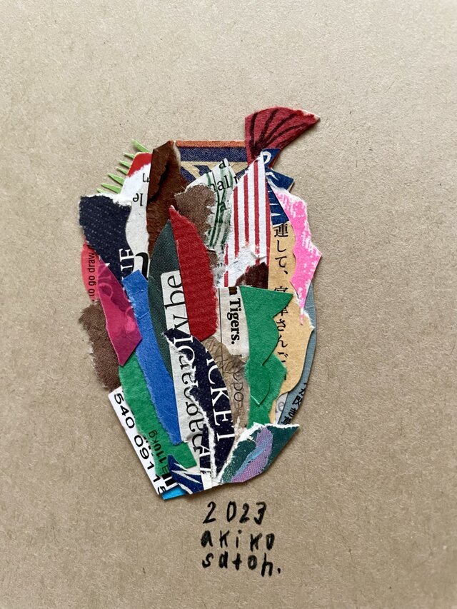 collage 植物 curiosity 原画 額なし | iichi 日々の暮らしを心地よくするハンドメイドやアンティークのマーケットプレイス