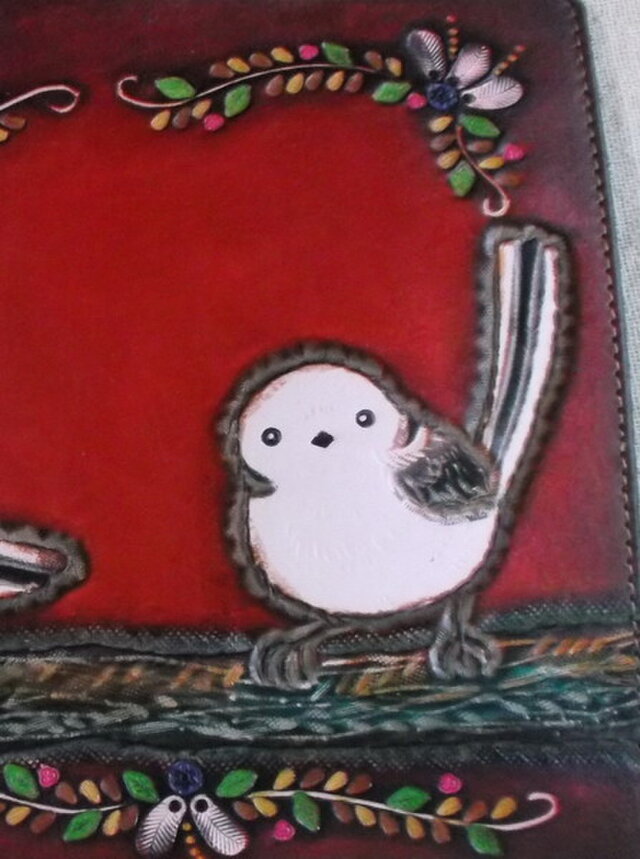 文庫サイズブックカバー 刻印,拭き染め 牛革 | iichi 日々の暮らしを心地よくするハンドメイドやアンティークのマーケットプレイス