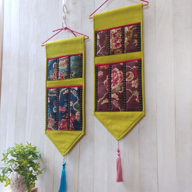 和柄のウォールポケット | iichi 日々の暮らしを心地よくするハンドメイドやアンティークのマーケットプレイス