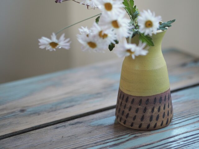 ピッチャー アフリカンファーム イエロー | iichi 日々の暮らしを心地よくするハンドメイドやアンティークのマーケットプレイス