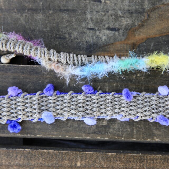 麻紐ヘンプカメラストラップ-フラワー2(ベルト) | iichi 日々の暮らしを心地よくするハンドメイドやアンティークのマーケットプレイス