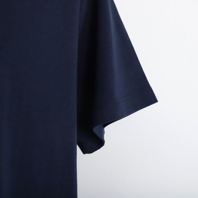 シーズンレスで活躍する ビックシルエットT ネイビー 0164NV | iichi 日々の暮らしを心地よくするハンドメイドやアンティークのマーケットプレイス