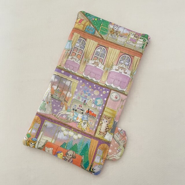 ガーゼハンカチ ユキエモンラビリンスハウスメリーゴーランド | iichi 日々の暮らしを心地よくするハンドメイドやアンティークのマーケットプレイス