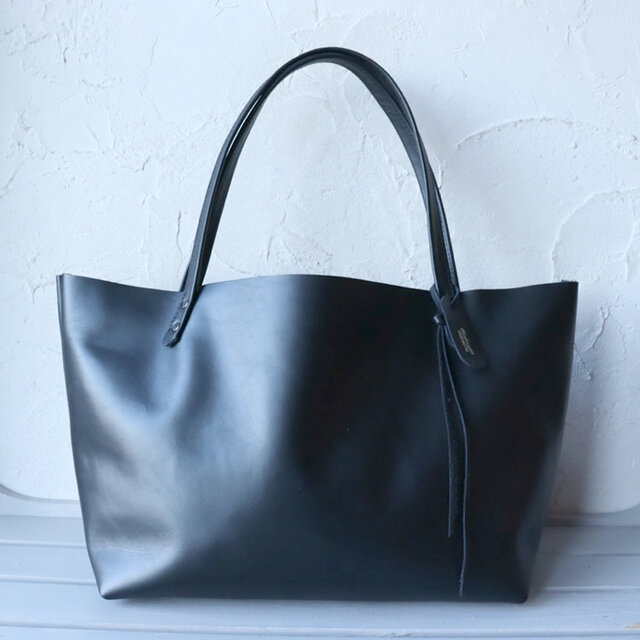 【4日終了】軽量 柔らかい 大口 内ポケット 天然革 兼用 ハンドメイド12137 | iichi 日々の暮らしを心地よくするハンドメイドやアンティークのマーケットプレイス