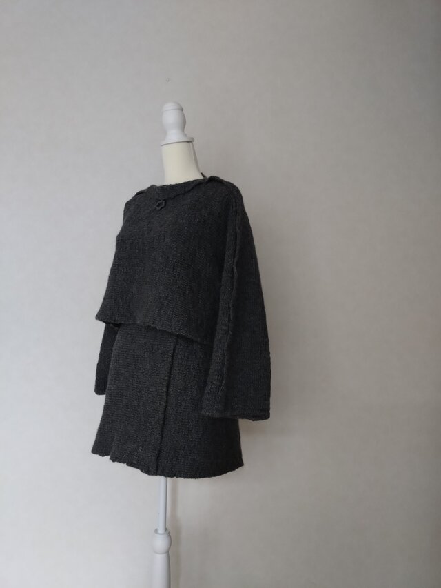 あったかショートセーターとキュートなスカートのセット。GPO−203 | iichi 日々の暮らしを心地よくするハンドメイドやアンティークのマーケットプレイス