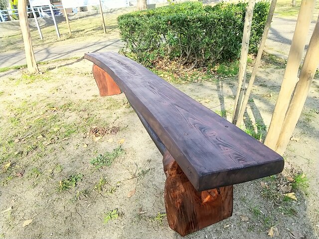 流木ベンチ(LongLongSize) | iichi 日々の暮らしを心地よくするハンドメイドやアンティークのマーケットプレイス
