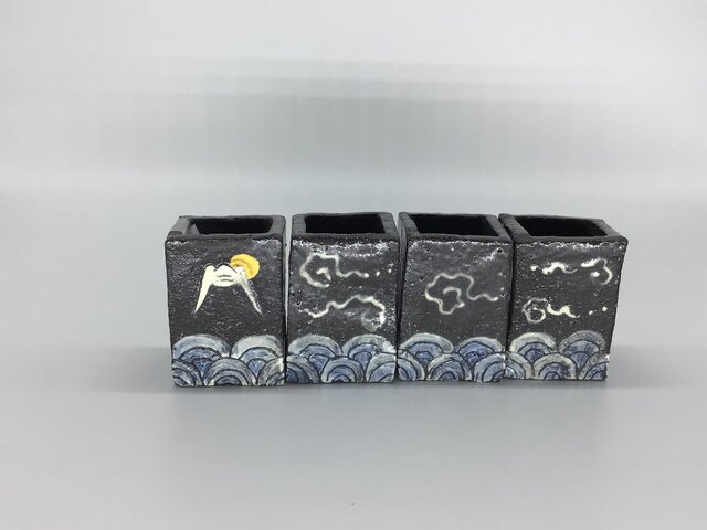 富士と青海波 7 | iichi 日々の暮らしを心地よくするハンドメイドやアンティークのマーケットプレイス