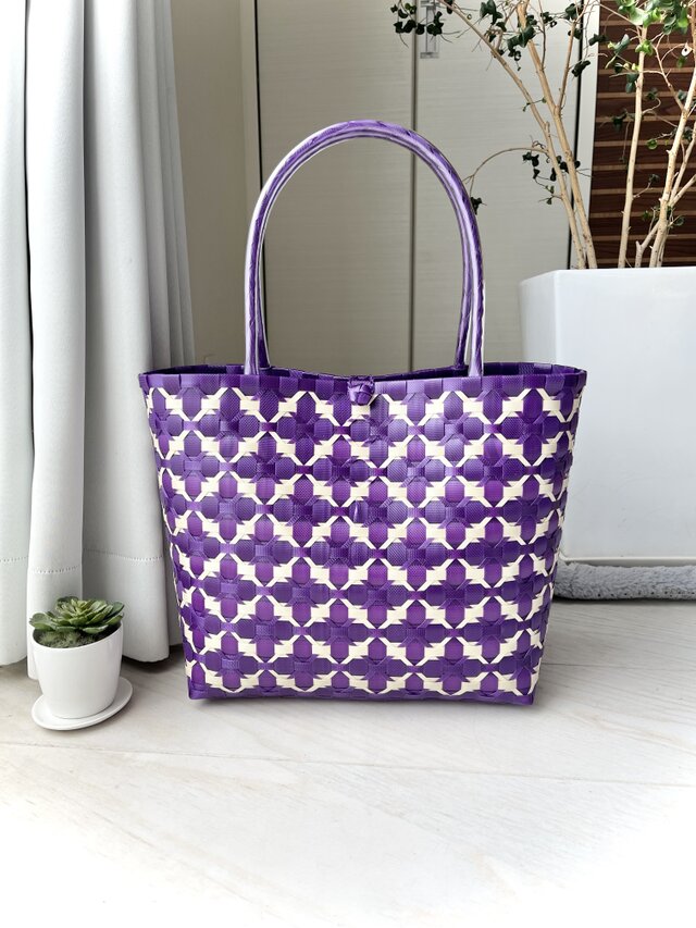 【ハッピーバッグ2024】ダマスク柄・パープルラインセット | iichi 日々の暮らしを心地よくするハンドメイドやアンティークのマーケットプレイス