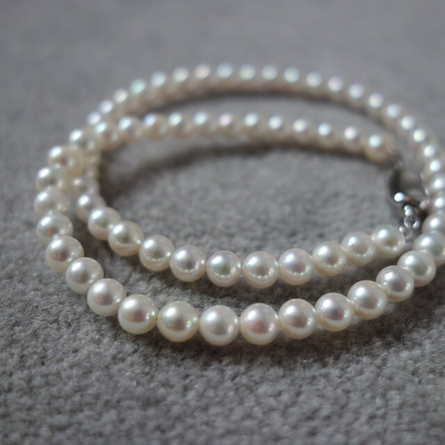 あこや真珠6mmネックレス | iichi 日々の暮らしを心地よくするハンドメイドやアンティークのマーケットプレイス