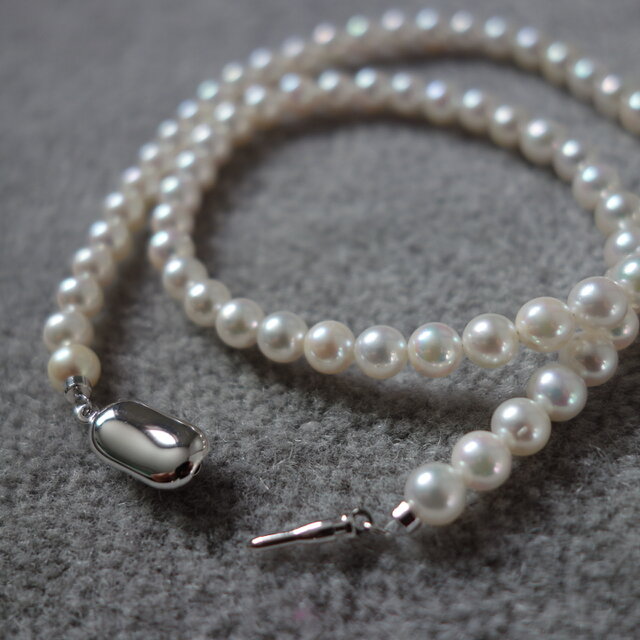 あこや真珠6mmネックレス | iichi 日々の暮らしを心地よくするハンドメイドやアンティークのマーケットプレイス