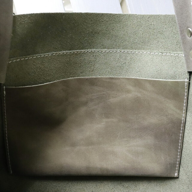 【期間限定】値下 軽量 柔らかい 太ハンドル 内ポケット トート 天然革 ハンドメイド12161 | iichi 日々の暮らしを心地よくするハンドメイドやアンティークのマーケットプレイス