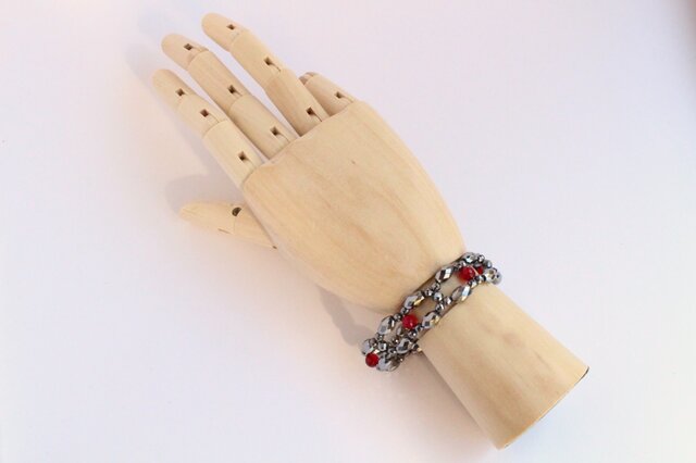 Elegant 高純度 テラヘルツ 鉱石 ブレスレット | iichi 日々の暮らしを心地よくするハンドメイドやアンティークのマーケットプレイス