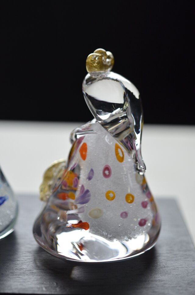 ガラスのお雛様ー4 | iichi 日々の暮らしを心地よくするハンドメイドやアンティークのマーケットプレイス