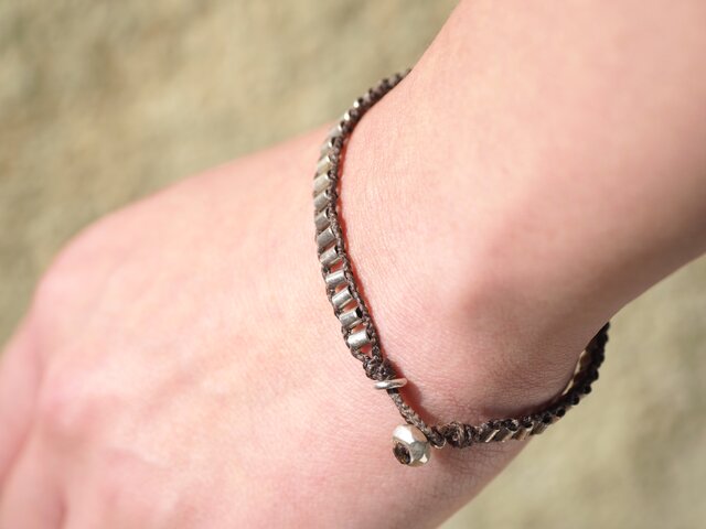 Ladder bracelet 'silver_plane' | iichi 日々の暮らしを心地よくするハンドメイドやアンティークのマーケットプレイス