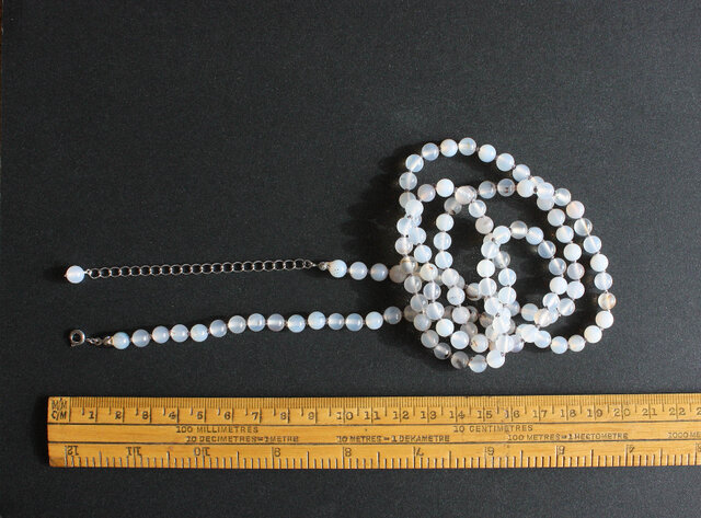 No. 130 デンドライトアゲートのネックレス | iichi 日々の暮らしを心地よくするハンドメイドやアンティークのマーケットプレイス