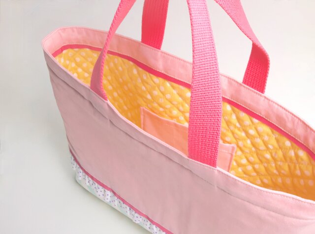 【3点セット】カラフル 入園入学セット ピンク Kids | iichi 日々の暮らしを心地よくするハンドメイドやアンティークのマーケットプレイス