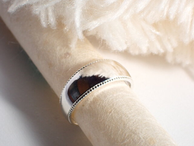 ミルグレイン シルバーリング 005 | iichi 日々の暮らしを心地よくするハンドメイドやアンティークのマーケットプレイス