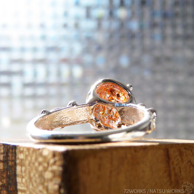 サンストーン リング / Sunstone Ring 0 | iichi 日々の暮らしを心地よくするハンドメイドやアンティークのマーケットプレイス