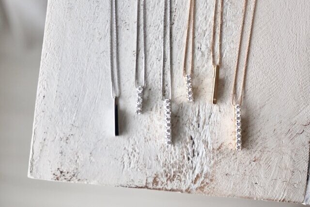 Pt diamond ネックレス | iichi 日々の暮らしを心地よくするハンドメイドやアンティークのマーケットプレイス