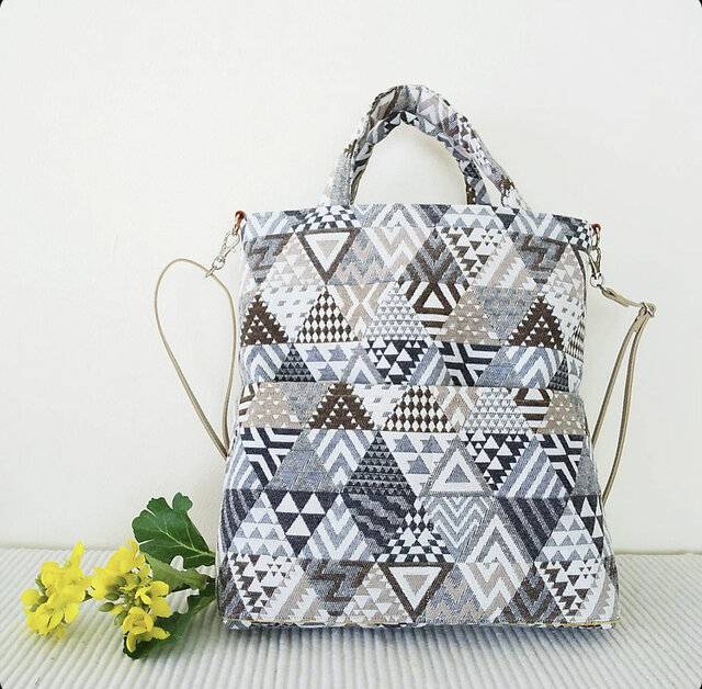 ゴブラン織♡2wayショルダーbag | iichi 日々の暮らしを心地よくするハンドメイドやアンティークのマーケットプレイス
