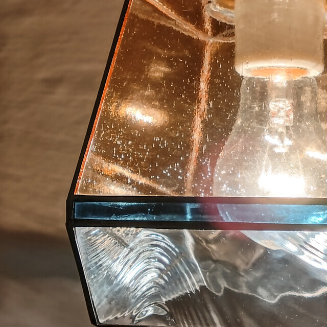 シナモン＋ネイビーのノルディックカラー＊ペンダントライト E26大きい電球用 | iichi 日々の暮らしを心地よくするハンドメイドやアンティークのマーケットプレイス