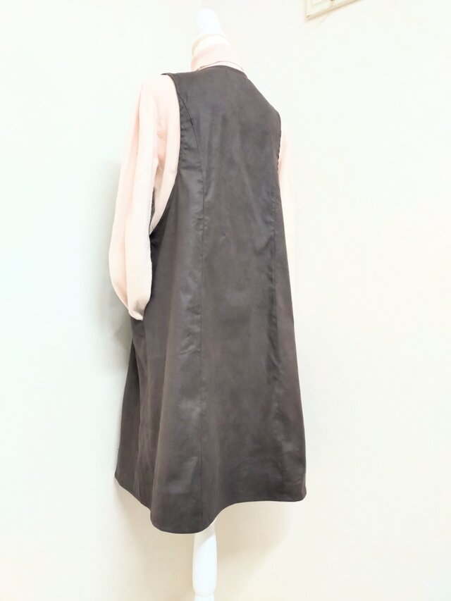 ワイルドなスラっとジャンパースカート。CPS−216 | iichi 日々の暮らしを心地よくするハンドメイドやアンティークのマーケットプレイス