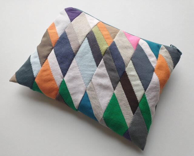 パッチワーク・ポーチ | iichi 日々の暮らしを心地よくするハンドメイドやアンティークのマーケットプレイス