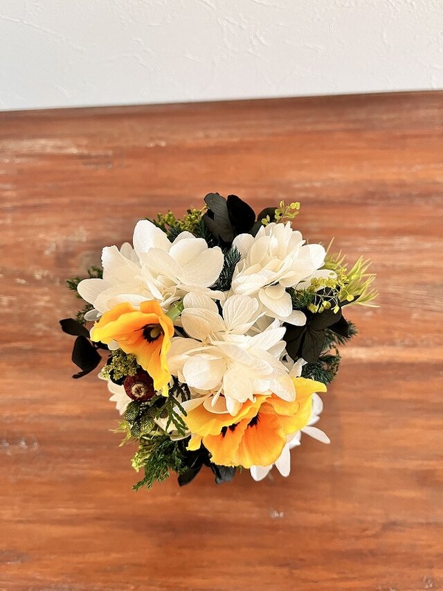 【Smile pansy / スマイルパンジー】 S イエロー | iichi 日々の暮らしを心地よくするハンドメイドやアンティークのマーケットプレイス