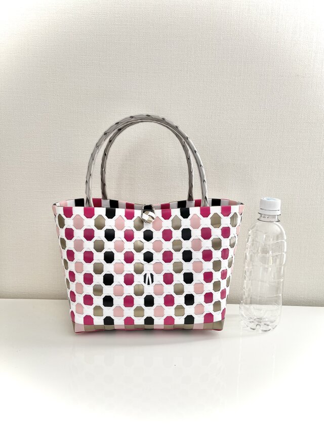 桜SAKURA-drops.かごバッグ(Sサイズ) | iichi 日々の暮らしを心地よくするハンドメイドやアンティークのマーケットプレイス