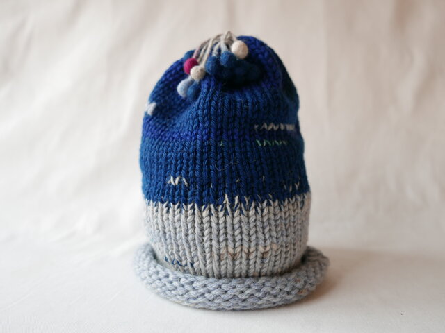 knit cap 「Statice」 | iichi 日々の暮らしを心地よくするハンドメイドやアンティークのマーケットプレイス