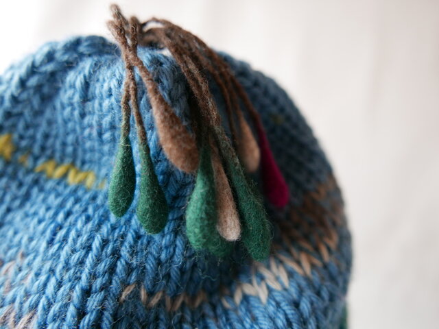 knit cap 「Hosta」 | iichi 日々の暮らしを心地よくするハンドメイドやアンティークのマーケットプレイス