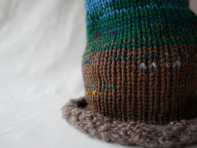 knit cap 「Hosta」 | iichi 日々の暮らしを心地よくするハンドメイドやアンティークのマーケットプレイス