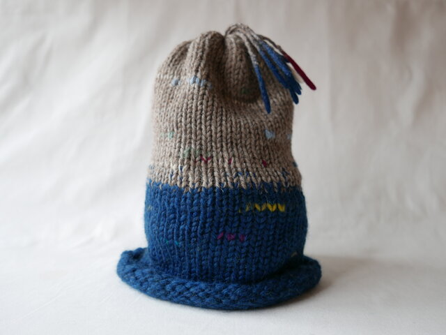 knit cap 「Ajuga」 | iichi 日々の暮らしを心地よくするハンドメイドやアンティークのマーケットプレイス