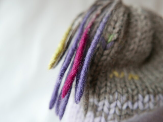 knit cap 「Gladiolus」 | iichi 日々の暮らしを心地よくするハンドメイドやアンティークのマーケットプレイス