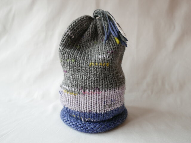 knit cap 「Pelargonium」 | iichi 日々の暮らしを心地よくするハンドメイドやアンティークのマーケットプレイス