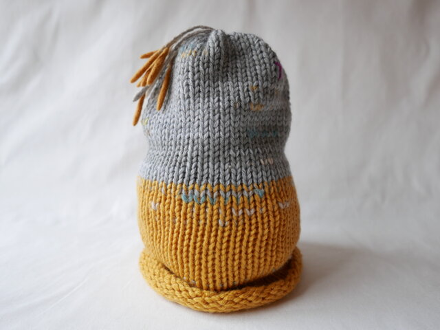knit cap 「Frenchmarigold」 | iichi 日々の暮らしを心地よくするハンドメイドやアンティークのマーケットプレイス