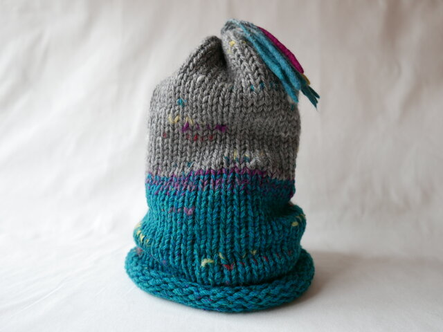 knit cap 「Eryngium」 | iichi 日々の暮らしを心地よくするハンドメイドやアンティークのマーケットプレイス