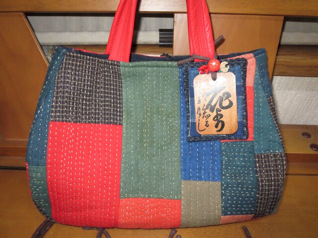 古布木札飾り （新作） | iichi 日々の暮らしを心地よくするハンドメイドやアンティークのマーケットプレイス