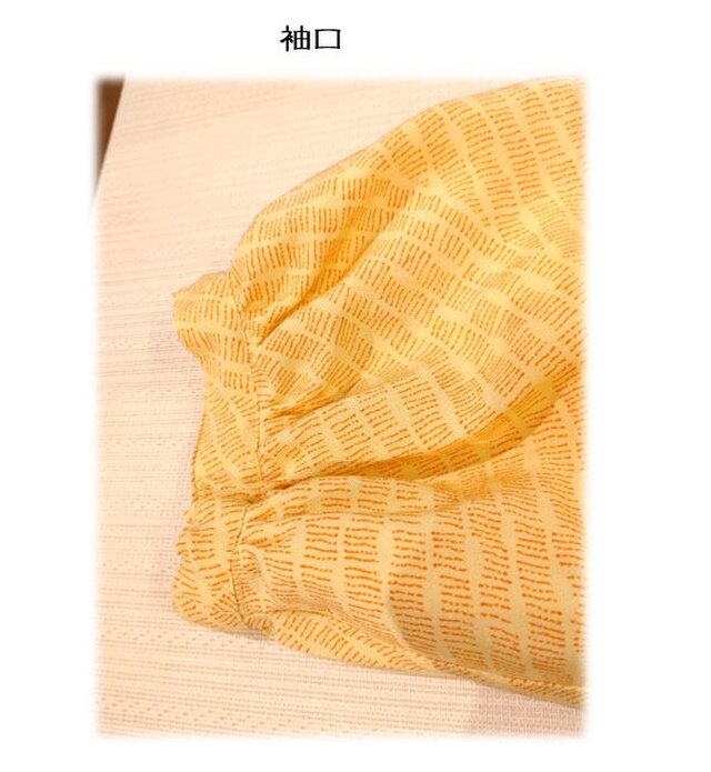 23 キーネックブラウス 前開きブラウス 着物アップサイクル オーバーブラウス 黄色 | iichi 日々の暮らしを心地よくするハンドメイドやアンティークのマーケットプレイス