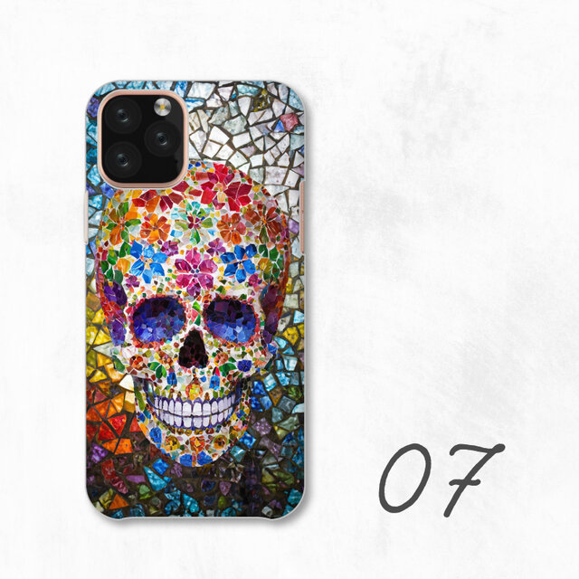 たばこ メキシカンスカル モザイク 葉巻 全機種対応スマホケース 背面型 ハードケース NLFT-HARD-a014 | iichi 日々の暮らしを心地よくするハンドメイドやアンティークの ...