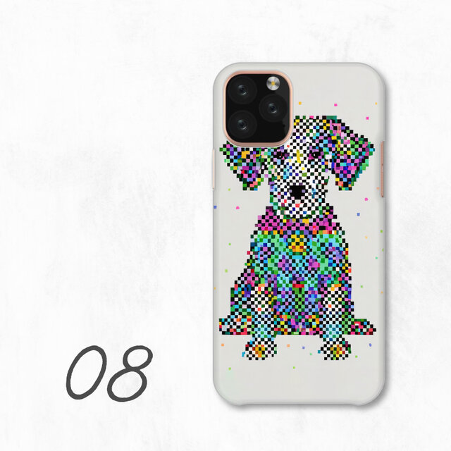 綺麗 ダルメシアン 彩り 水玉 カラフル 全機種対応スマホケース 背面型 ハードケース NLFT-HARD-a039 | iichi 日々の暮らしを心地よくするハンドメイドやアンティークの ...