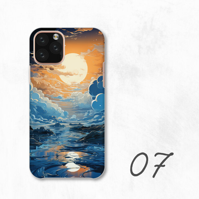 空 青空 雲 ファンタジー 冒険 ゲーム 全機種対応スマホケース 背面型 ハードケース NLFT-HARD-a115 | iichi 日々の暮らしを心地よくするハンドメイドやアンティークの ...