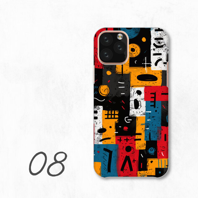 ポップアート グラフィティ カラフル アート 全機種対応スマホケース 背面型 ハードケース NLFT-HARD-a181 | iichi 日々の暮らしを心地よくするハンドメイドやアンティークの ...