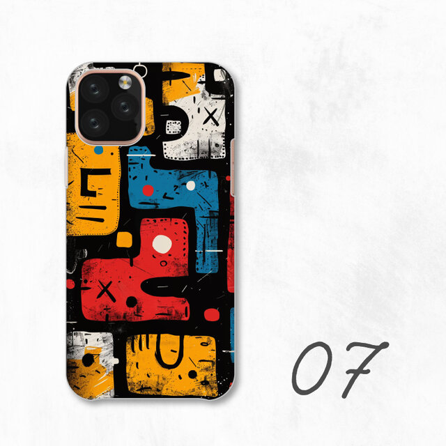 ポップアート グラフィティ カラフル アート 全機種対応スマホケース 背面型 ハードケース NLFT-HARD-a181 | iichi 日々の暮らしを心地よくするハンドメイドやアンティークの ...