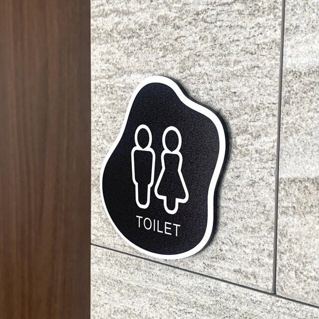 【送料無料】TOILET ホワイトフレームサインプレート トイレ 室名札 部屋名札 扉サイン ドアサイン ルームサイン ROOM | iichi 日々の暮らしを心地よくするハンドメイドや ...