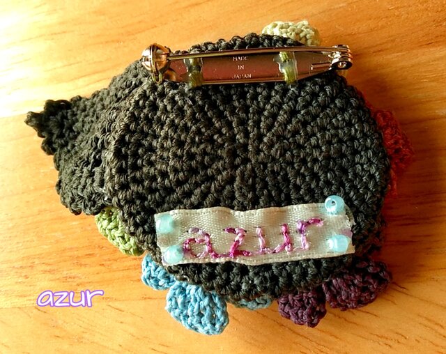 紫陽花のコサージュ（小） アンティーク | iichi 日々の暮らしを心地よくするハンドメイドやアンティークのマーケットプレイス