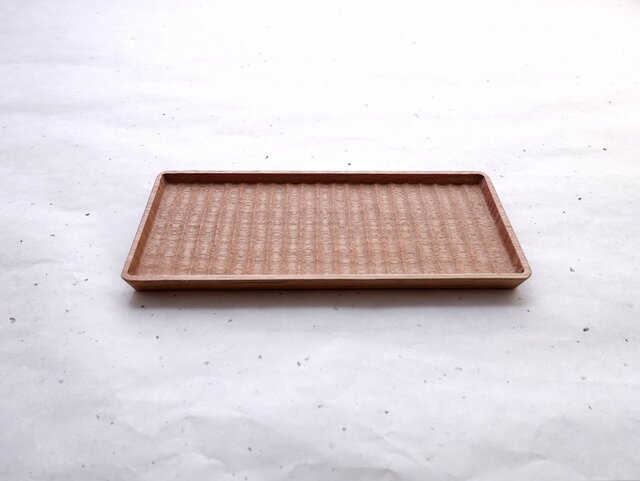 我谷盆 胡桃 20×9×1.2cm ナチュラル | iichi 日々の暮らしを心地よくするハンドメイドやアンティークのマーケットプレイス