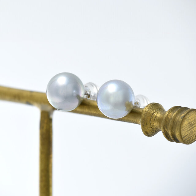 K14 上質 あこや真珠 ピアス CD059CIBS あこや パール | iichi 日々の暮らしを心地よくするハンドメイドやアンティークのマーケットプレイス